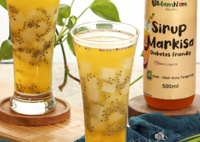 Resep Es Sirup Markisa oleh Clarissa's Kitchen - Cookpad