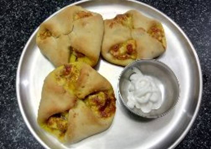 Veg Zinger Parcel Recipe by Jagruti Manish (Dalwadi) Shah - Cookpad