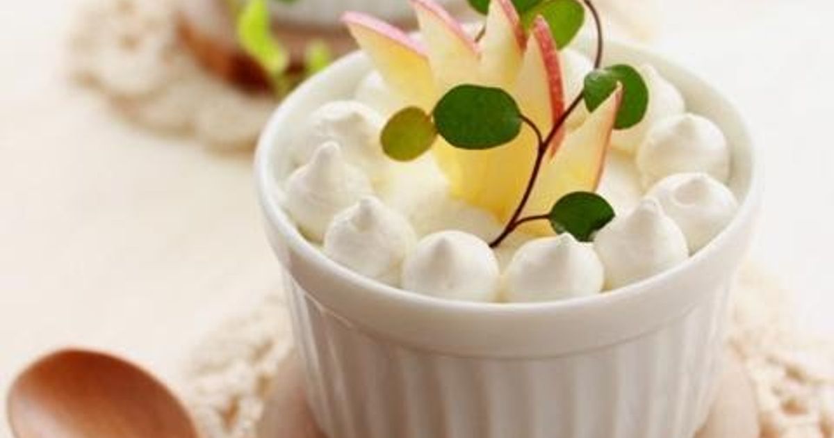 Crunchy Apple Mousse Recipe By Cookpad.Japan