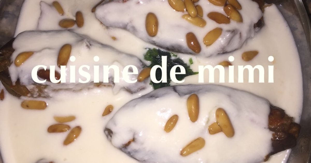 Fatteh Makdous Recipe by Cuisine de mimi