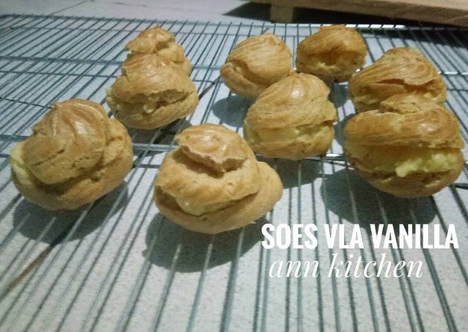 Resep Sus vla vanilla oleh falen ann - Cookpad