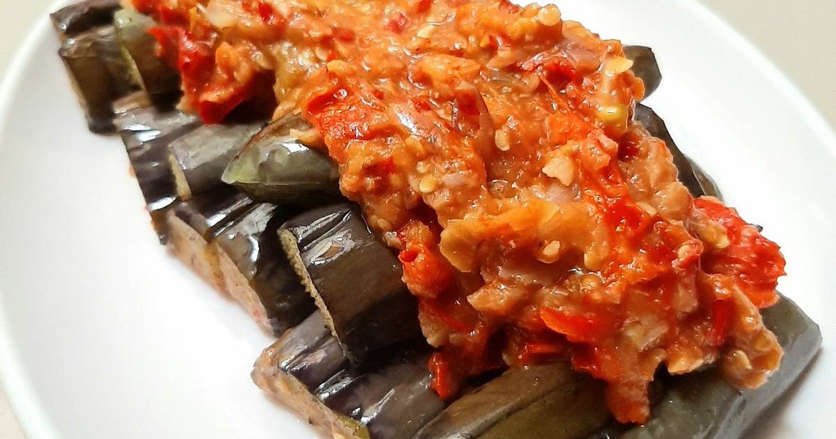 600 resep terung penyet enak dan sederhana - Cookpad