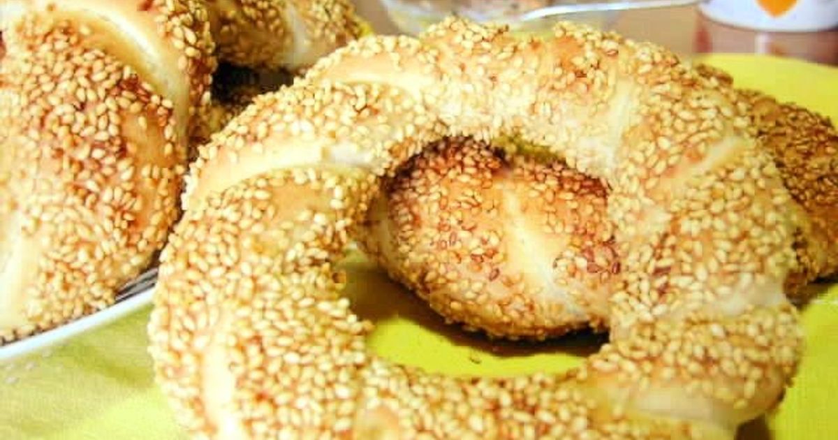 Simit: Turkish Bread Rings Coated With Sesame Seeds Recipe By Cookpad.Japan
