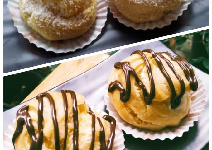 Resep Kue Sus Vla Ori/coklat oleh Julia Waskito - Cookpad