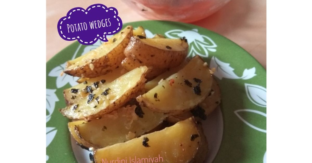 Resep Potato Wedges (Kentang Panggang) oleh Nurdini Islamiyah - Cookpad