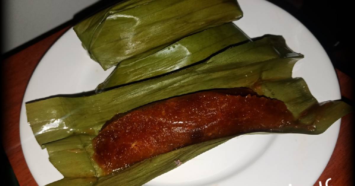 Resep Lepat ubi gula merah oleh Ria - Cookpad