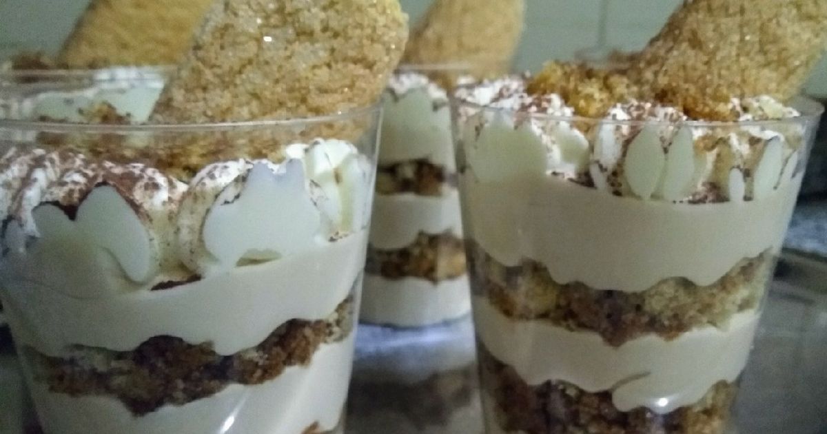 Shots De Tiramisú Rápido. 👩🏼‍🍳 Receta de Diana Elizabeth.