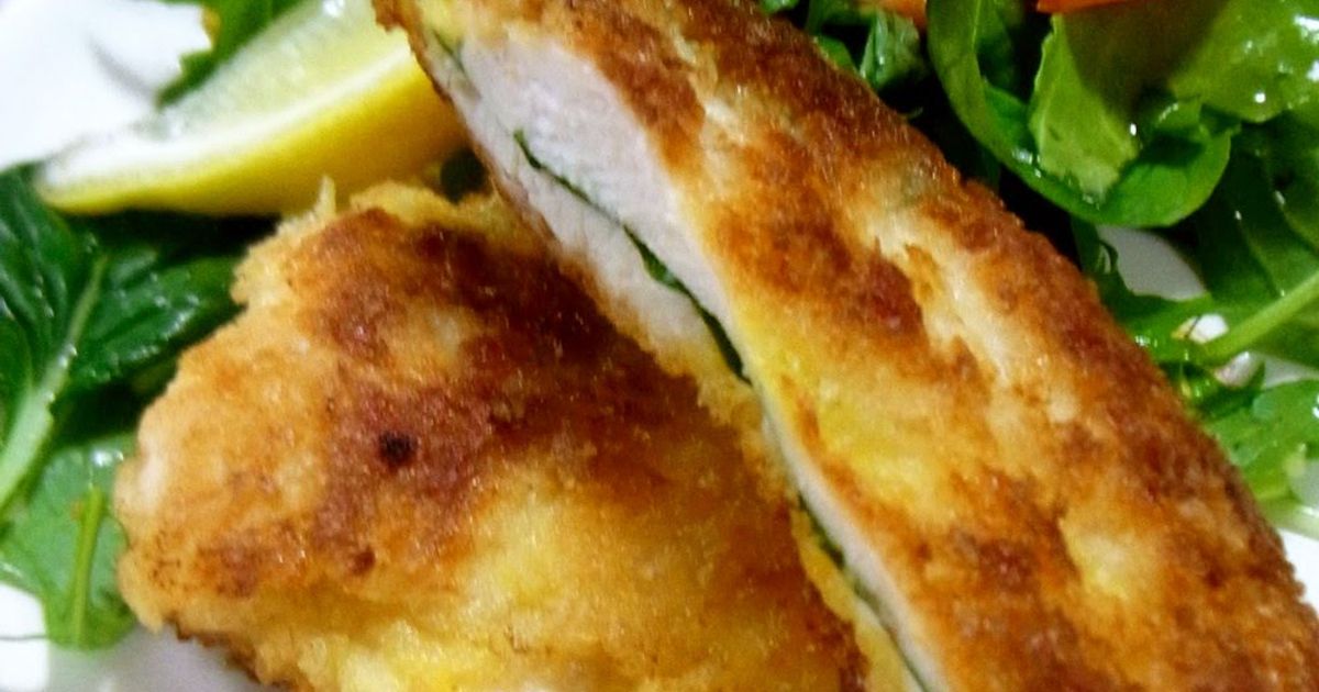 Low Calorie Non Fried Shiso Chicken Katsu Recipe By Cookpad.Japan