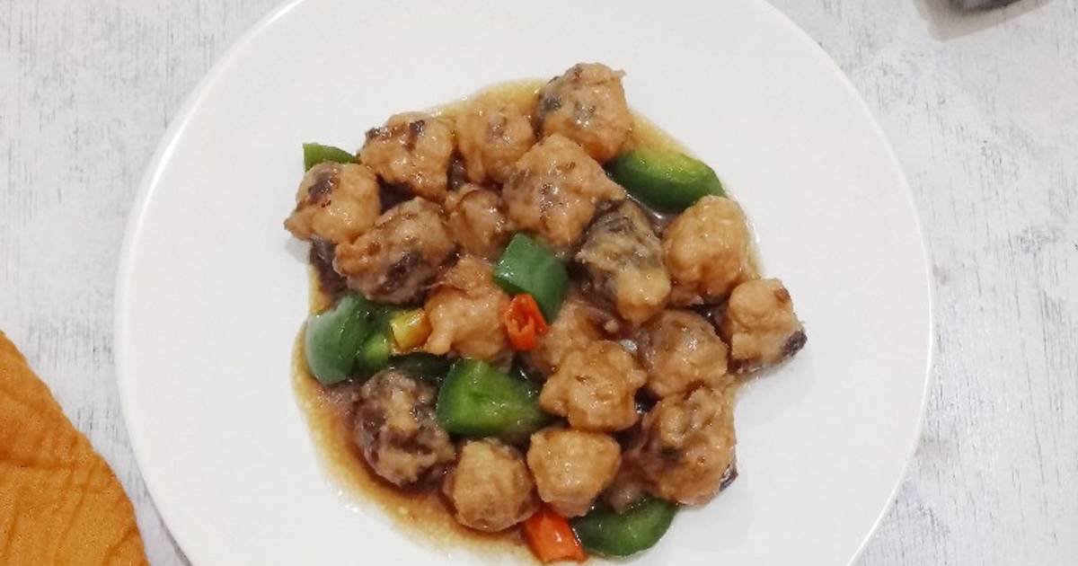 Resep Bola Daging Saus Tiram oleh Naads_Kitchen - Cookpad