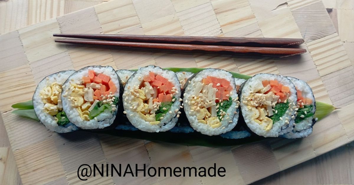 Resep Kimbab oleh Nina Laela - Cookpad