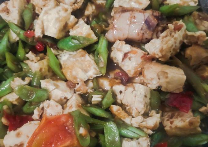 Resep Oseng buncis dan putih Telur oleh Mamah Falisha - Cookpad