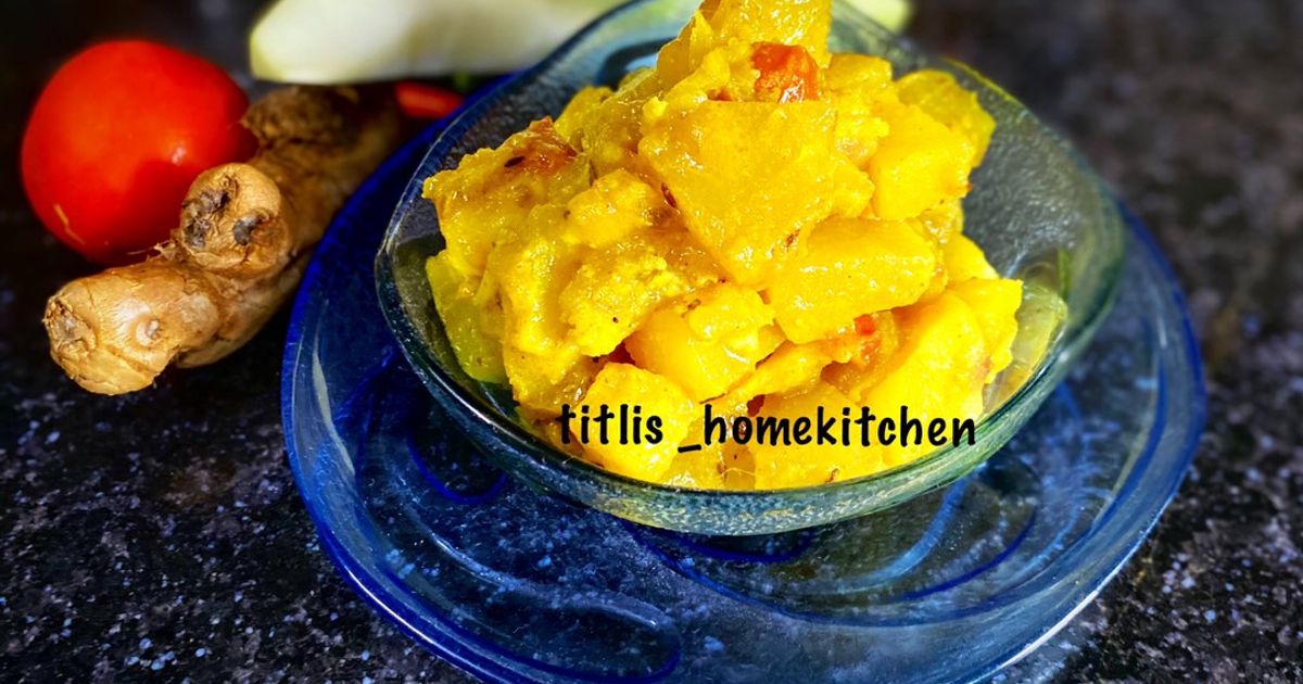Raw Papaya Curry Recipe by ayndrila dutta - Cookpad