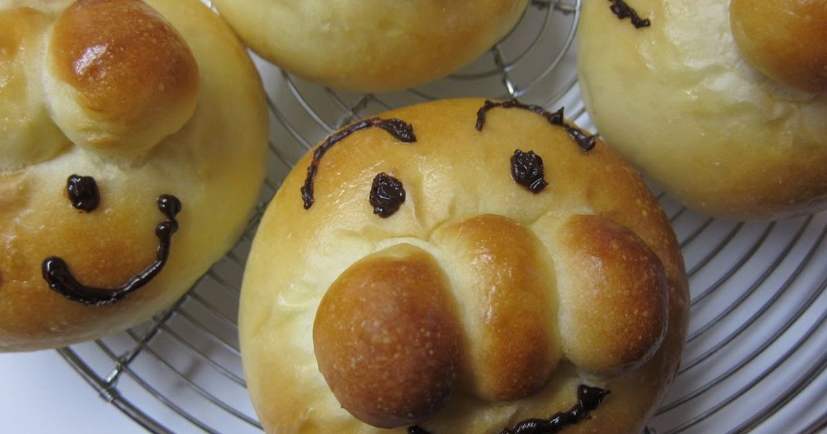 Character Bread! Anpanman (Koshi An) Recipe By Cookpad.Japan