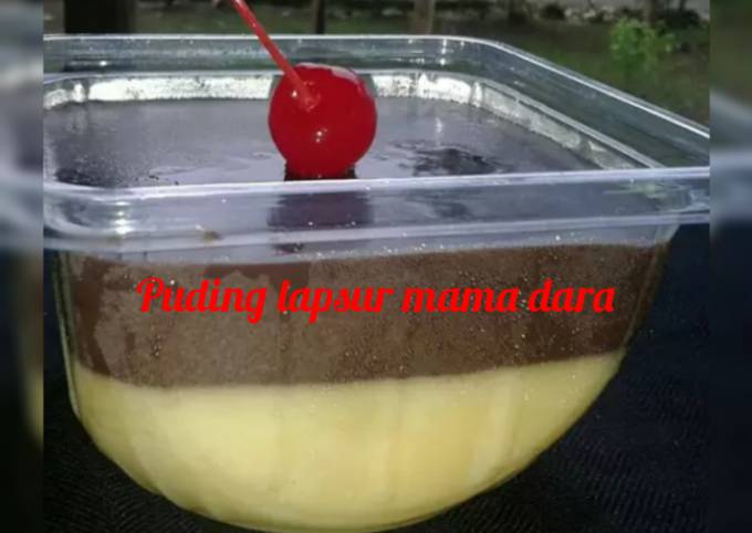 Resep Puding lapis surabaya oleh Tari Lestari - Cookpad