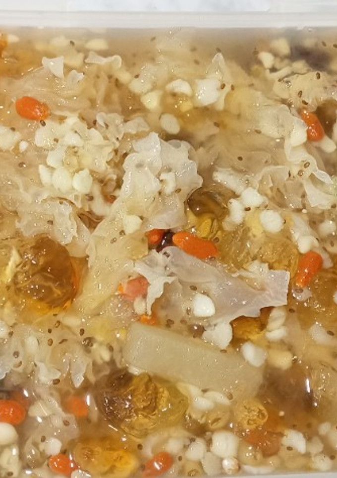 Resep Peach Gum oleh yulie kwee - Cookpad