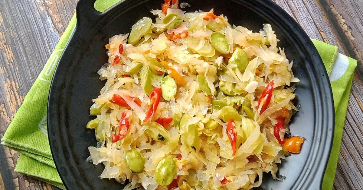 98 resep oseng pepaya muda dan pete pedes enak dan mudah - Cookpad