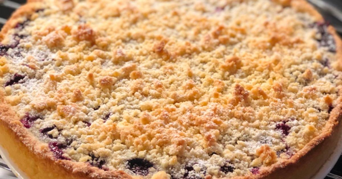 Shortbread-Pudding-Heidelbeerkuchen Rezept von Michaela Gerber - Cookpad