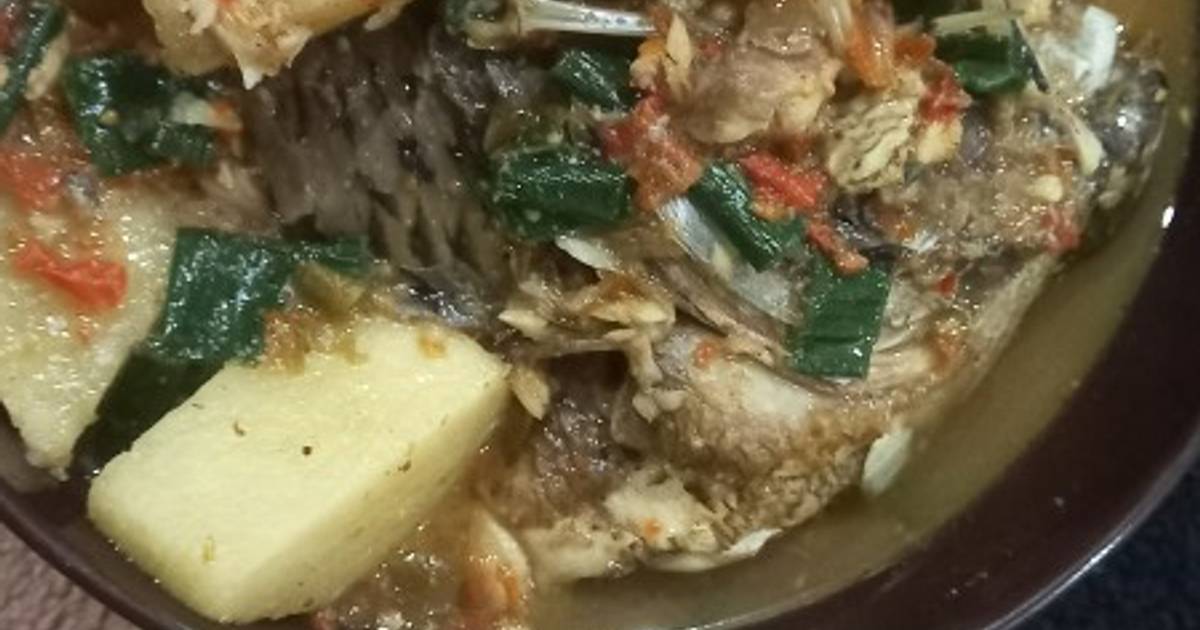 Water yam and fish pepper soup Recipe by @Om Ziyad_Kitchen - Cookpad