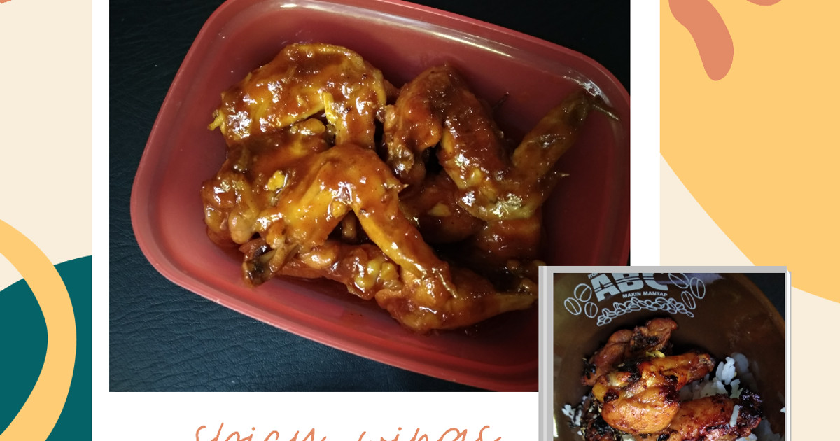 Resep Spicy Wings Ala Fiesta oleh Septya Ariyanti - Cookpad