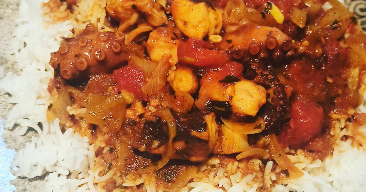 Rougail De Chatrou (Poulpe) de Cafrine Sarah - Cookpad