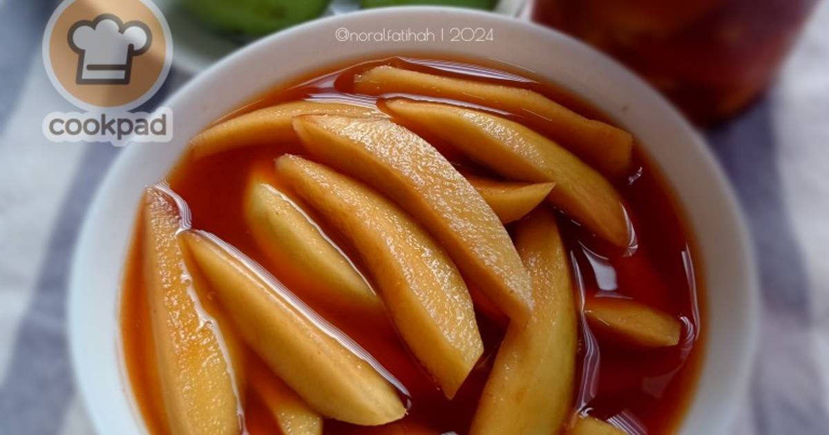 Resepi jeruk pelam yang rangup, sedap & tanpa pengawet