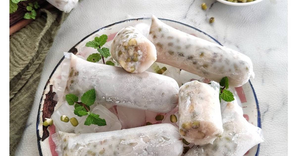 Resep Es Mambo Kacang ijo / Es Jadoel / Es Jadul oleh Tyas yodha - Cookpad