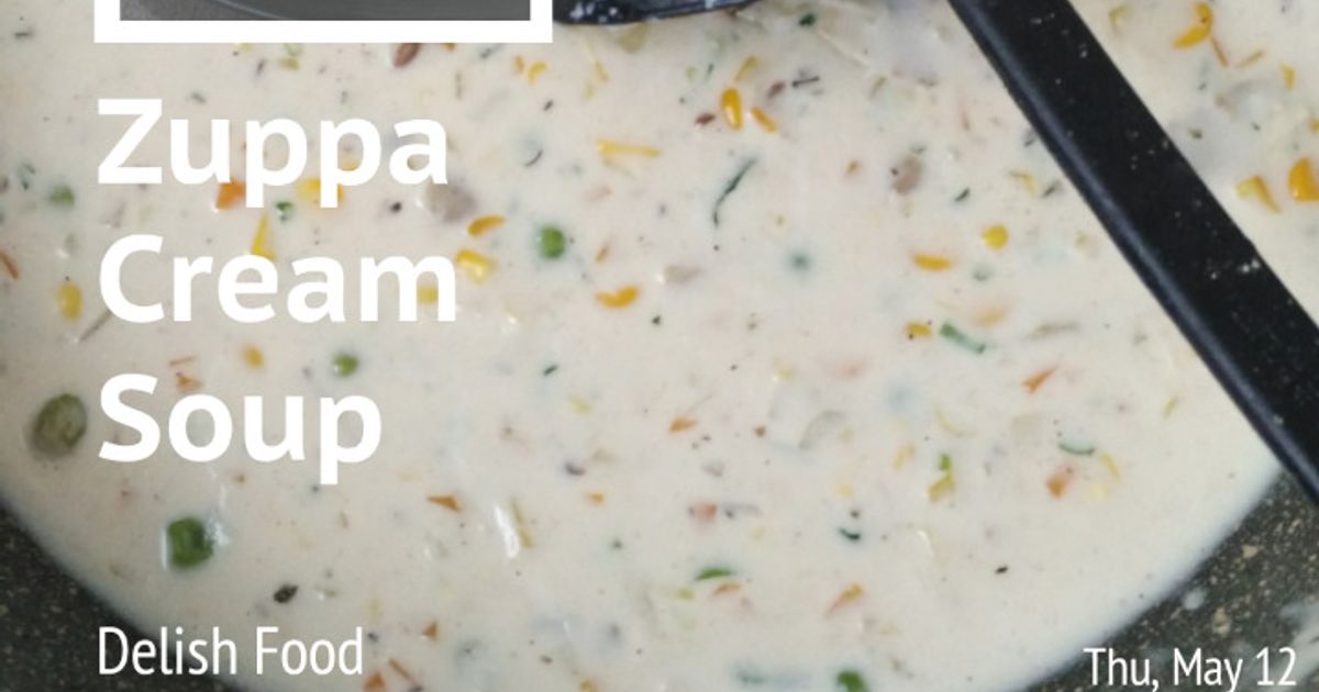 Resep western food soup rumahan enak dan mudah - Cookpad