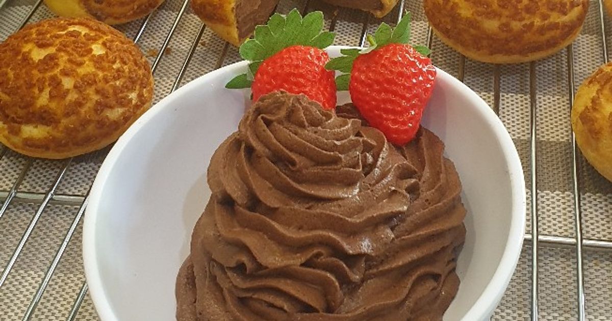 Resep diplomat cream tanpa whipcream rumahan enak dan mudah - Cookpad