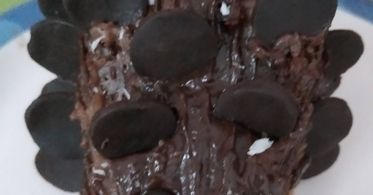 Dark chocolate Hedgehog cake Recipe by sumana chaudhury - Cookpad
