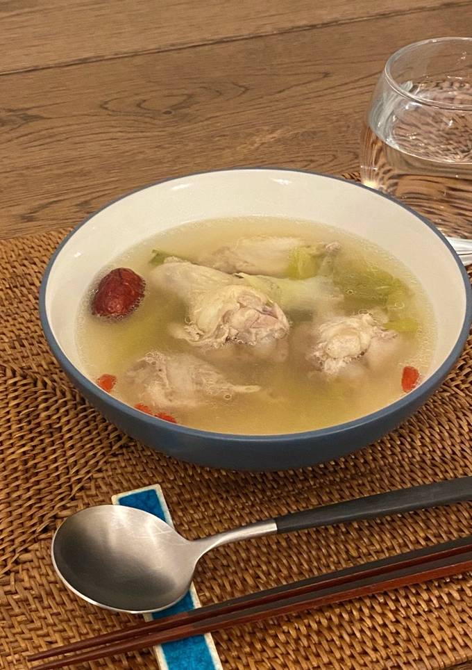 Korean Samgye-tang chicken soup in the Instant Pot 🐓 Recipe by ...