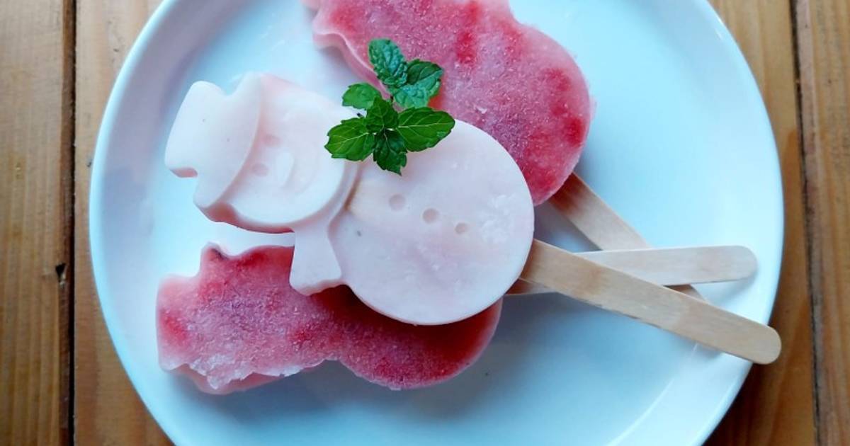 27 resep es yakult susu strawberry enak dan mudah - Cookpad