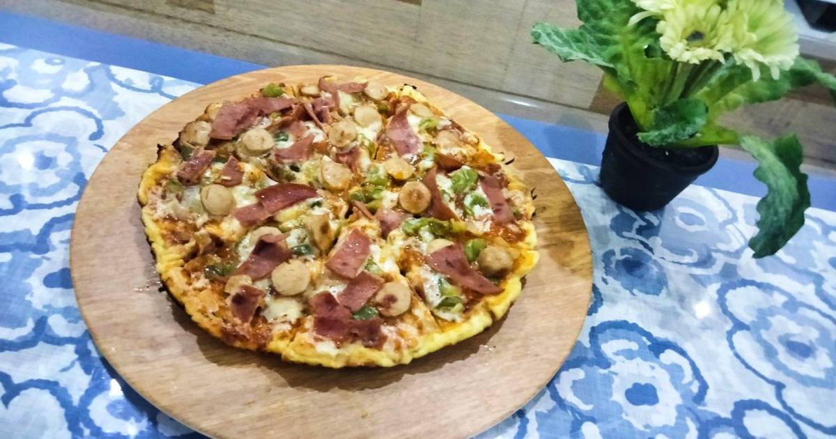 Resep Pizza the Simple Way oleh ummu_ali - Cookpad