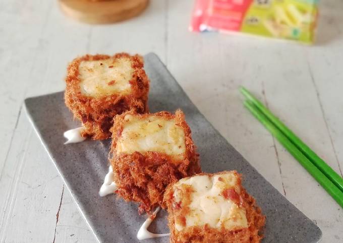 Resep Abon Keju Sandwich oleh dea febrina - Cookpad