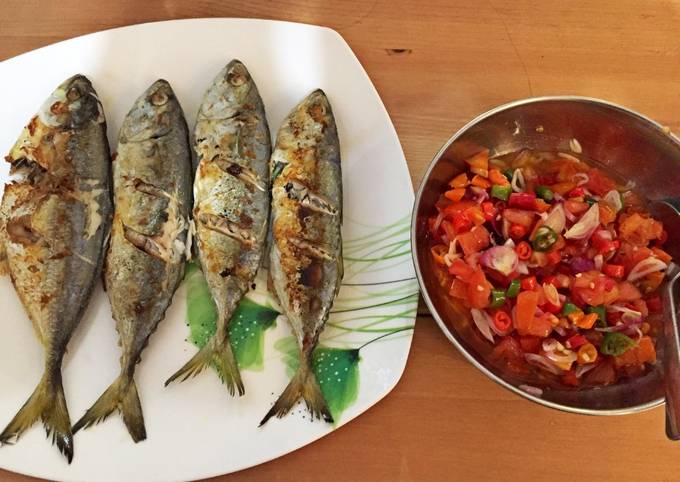 Resep Ikan Kembung Bakar Dabu Dabu Oleh Spice It Up Cookpad