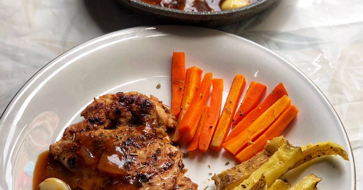 Resep Steik Ayam Simple oleh Cici - Cookpad