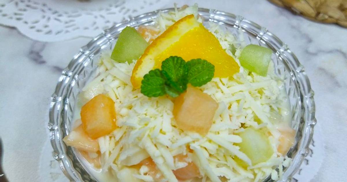Resep Salad Melon Apel oleh Bunda Ela - Cookpad