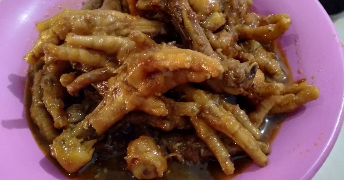 Resep Ceker Bumbu Kecap oleh Dhe listiya - Cookpad