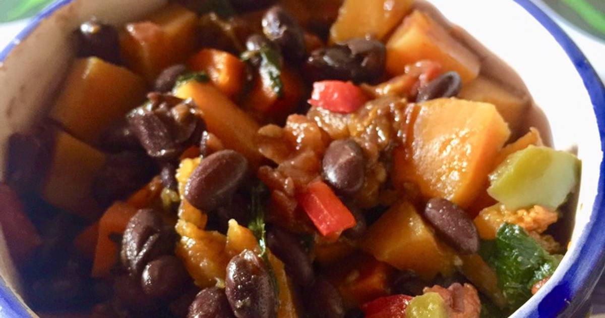 Guiso de porotos negros - 147 recetas caseras- Cookpad