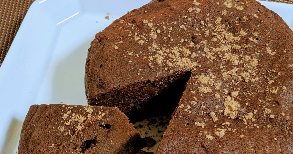 3 Minute Microwave Tofu And Rice Flour Chocolate Cake Recipe By Aya＠筋トレ ...