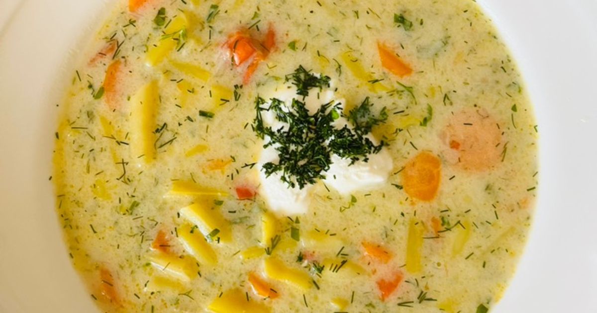 Falusi Tejfeles Paszuly Leves | Petneházi Andrea receptje - Cookpad ...