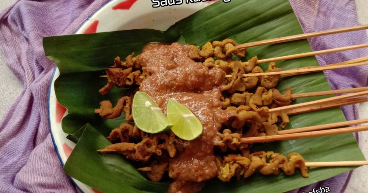 23 resep sate usus bakar saos enak dan mudah - Cookpad