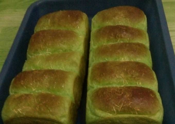 Resep Roti sobek pandan pakek metode biang, berhasil di awal percobaan ...