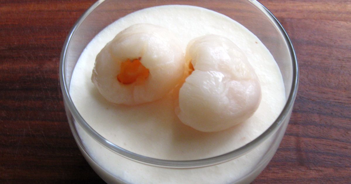Lychee Mousse Recipe by Hiroko Liston - Cookpad