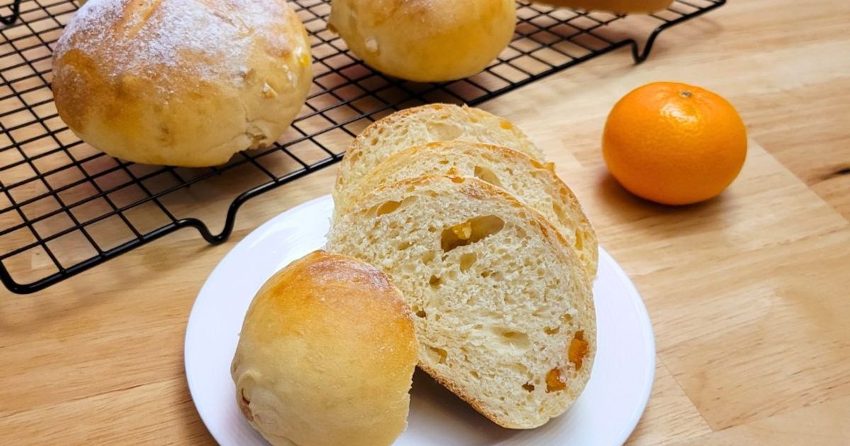 Easy First Time Bread: Sugar Free Orange Honey Bread Recipe By 小圓姐姐愛料理