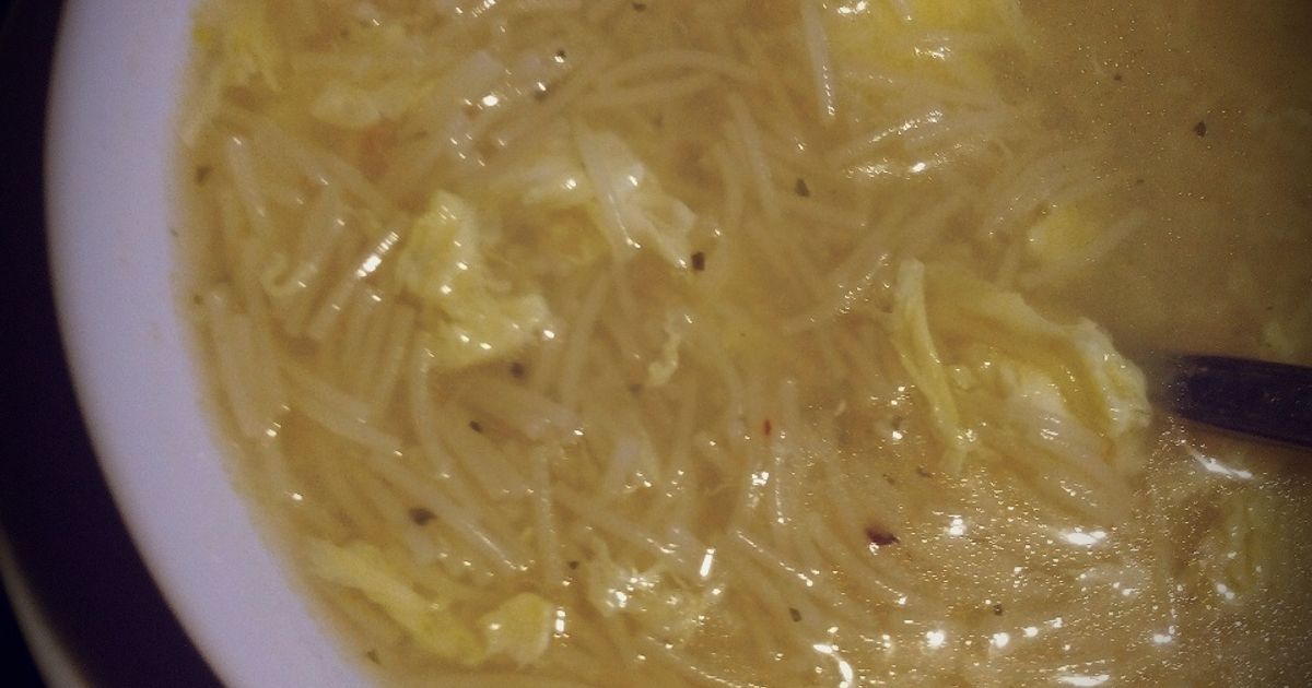 Sopa Cabello De ángel Con Huevo.. Anti Frío Receta de Sheila D'Alessandro