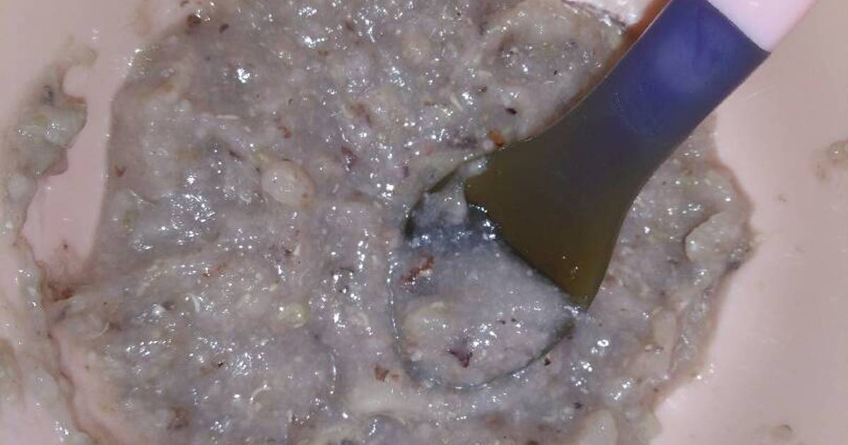 Resep MPASI beras putih, merah, hitam + quinoa putih + sapi + duo ...