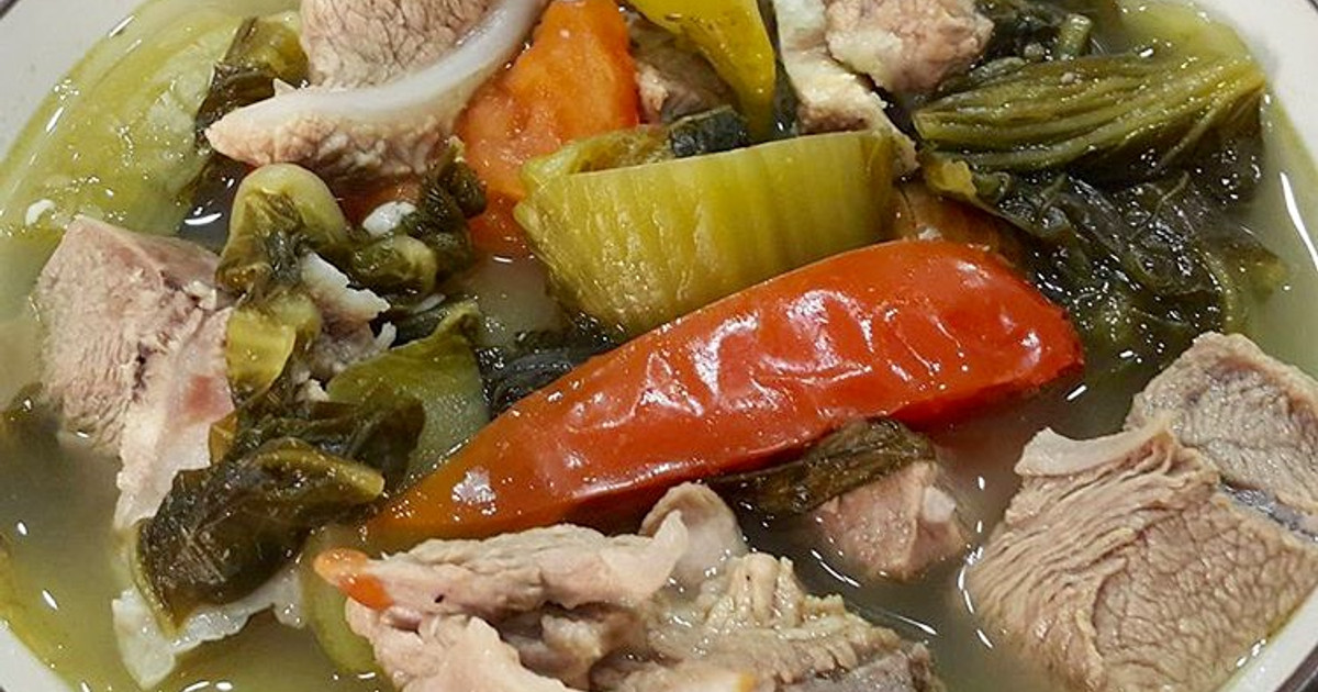 Resep Sup Bakut Sawi Asin (Pork Ribs & Pickled Bokchoy Soup) oleh spice ...