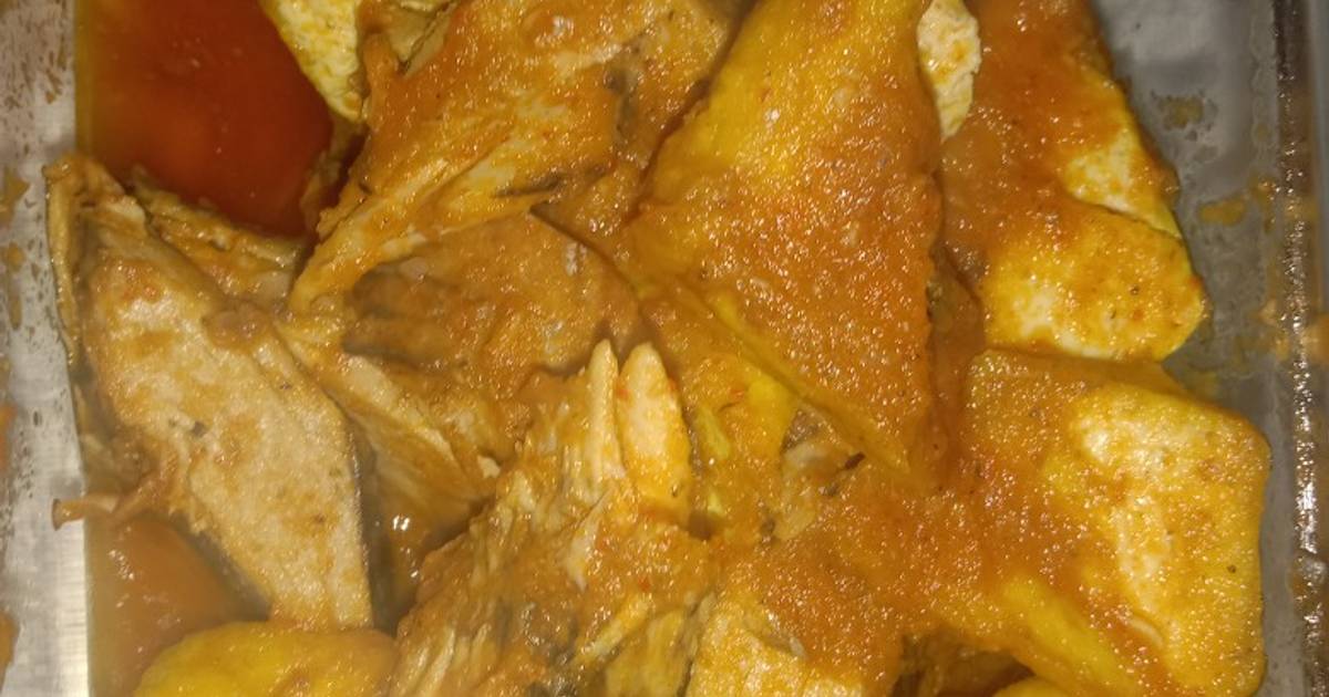 Resep Pindang tongkol + tahu balado oleh Indah Nurafni Khairani - Cookpad
