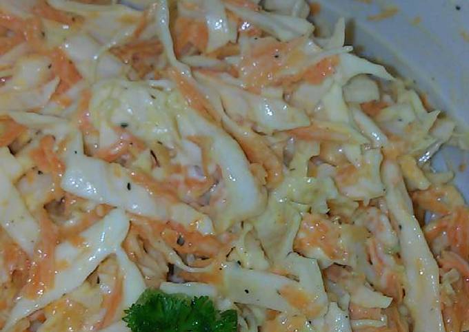 Ensalada de repollo con zanahorias Receta de isabel.h.c.- Cookpad