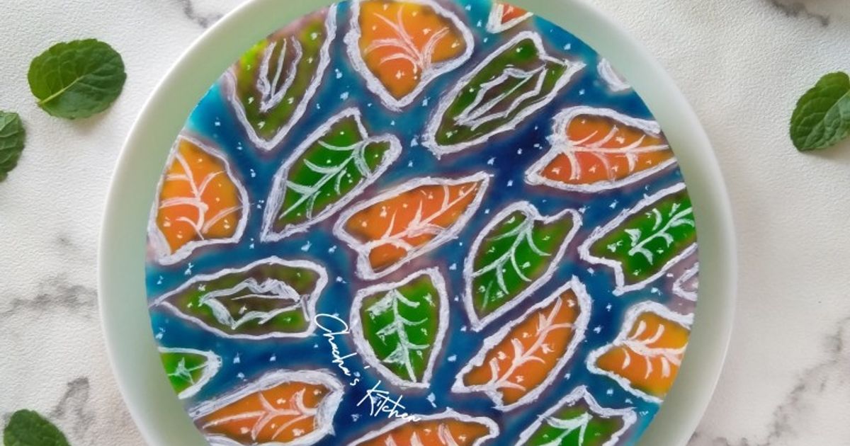 Resep Puding Lukis Motif Batik Banten oleh Tri Puji Lestari (Chacha's ...